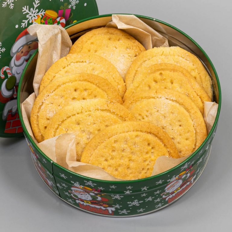 Christmas Shortbread Hamper Tin - Regency Cakes Online Shop